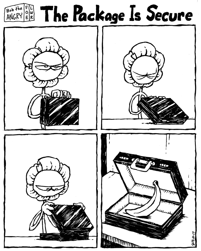 Bob the Angry Flower - The Package Is Secure